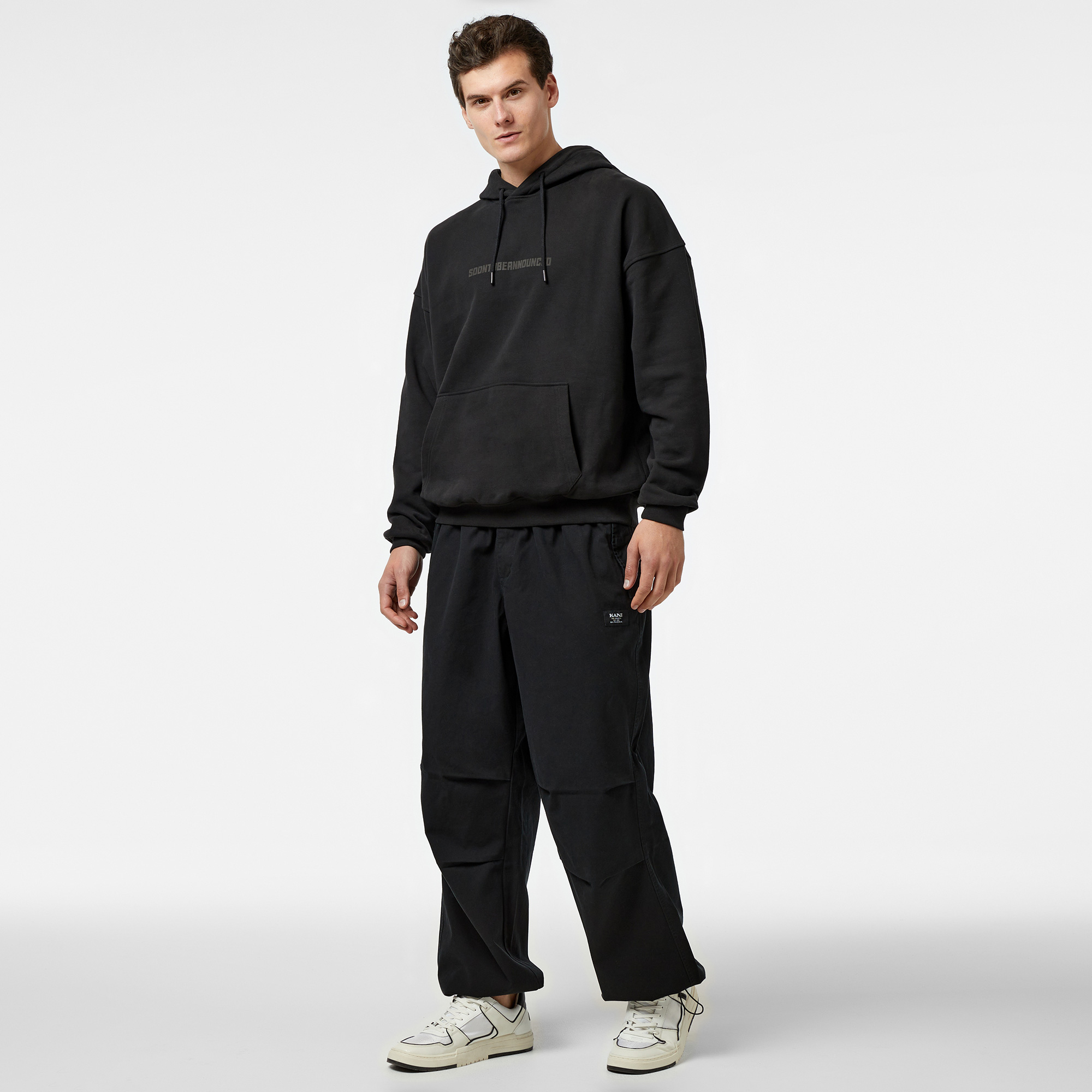 Karl Kani Woven Retro Washed Parachute Erkek Siyah Pantolon 133-KU241 ... Karl Kani Woven Retro Washed Parachute Erkek Siyah Pantolon 133-KU241 ...